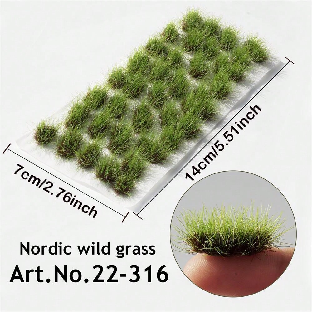 10mm Model Simulation Grass Needles Tufts Bushes Miniature Plant For ...