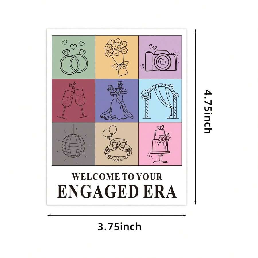 Welcome To Your Engaged Era Wine Labels, Engagement Wine Labels For ...