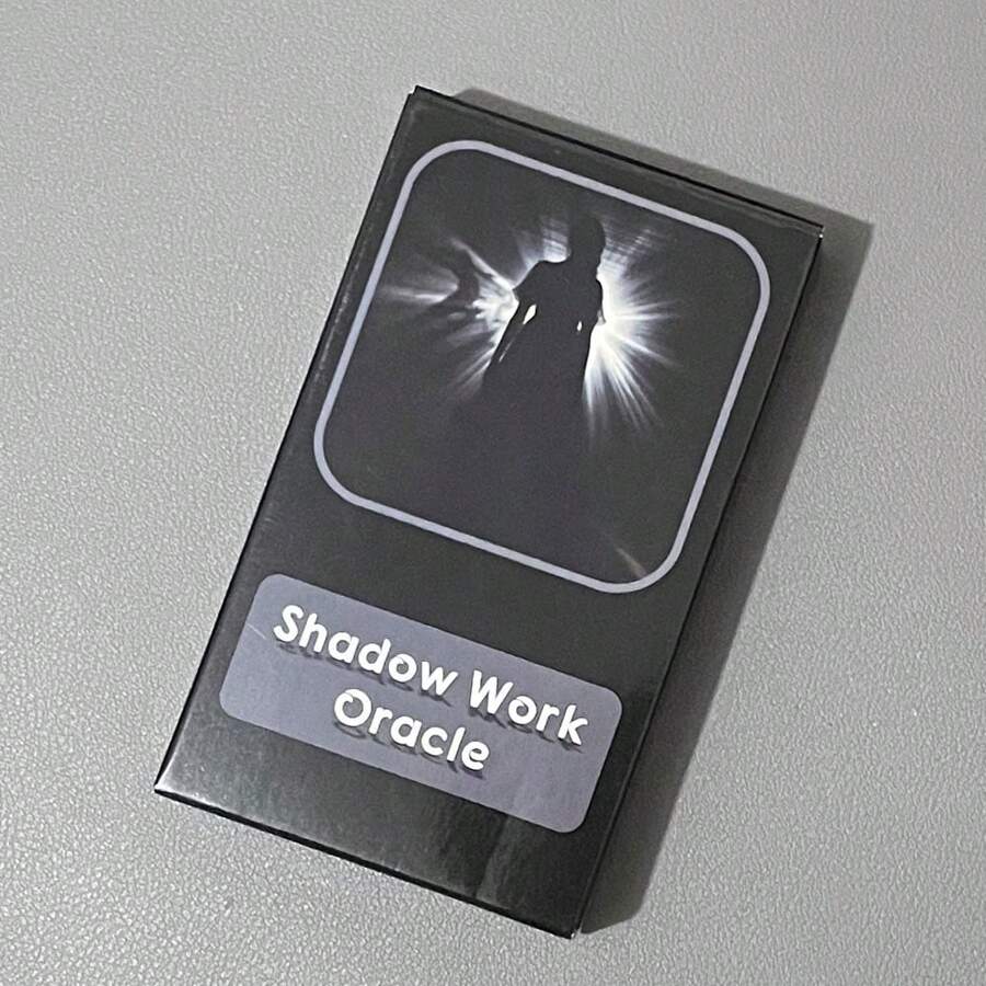 Shadow Work Oracle Cards A 33 English Visions Divination Edition Deck ...