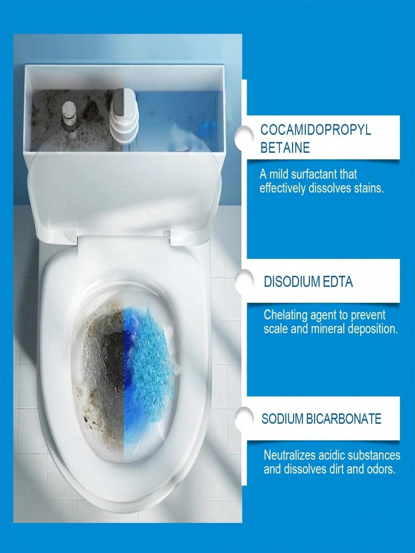 Foam Toilet Cleaner Toilet Cleaning Stains, Urine Stains, Scale Removal ...