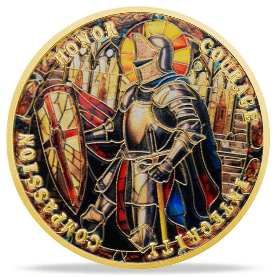 Angel Protection Challenge Coin, Sacred Guidance | SHEIN UK