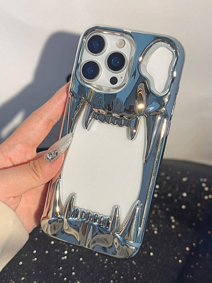 3D Zombie Electroplated Hollow Heat Dissipation Phone Cover Cases ...