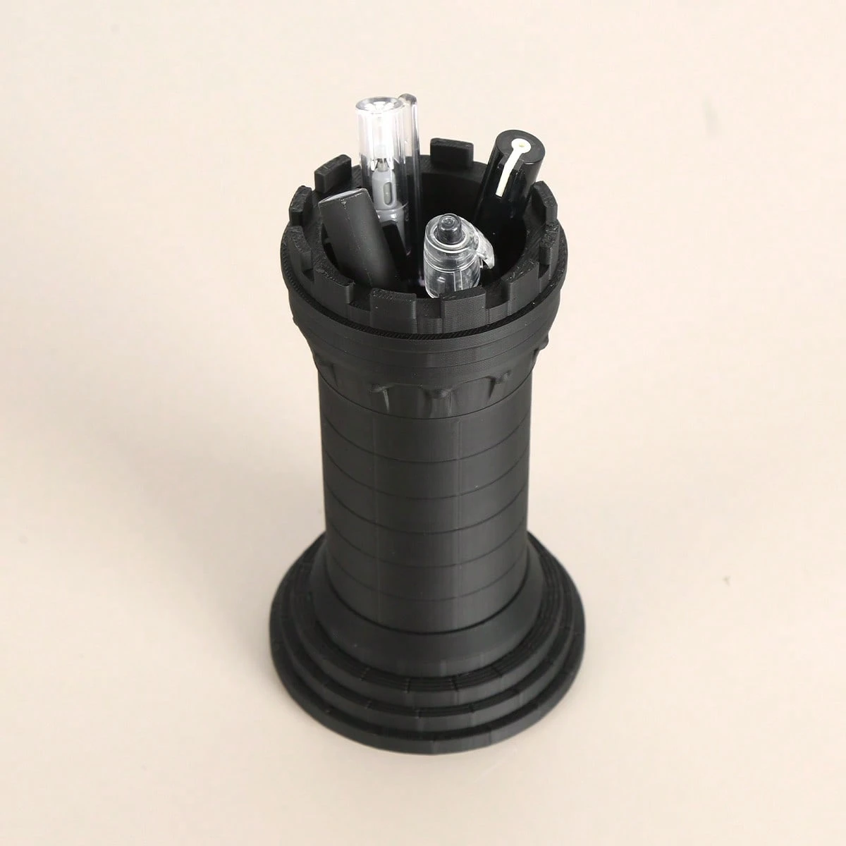 Chess Piece Rook Bishop Pen Holders - Unique PLA Plastic Organizer ...