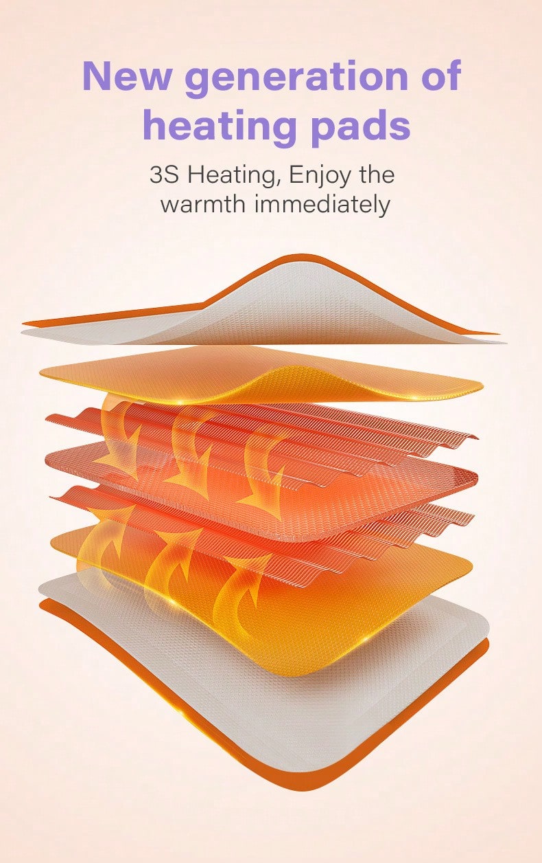 Intelligent Fever Massage Abdominal Hot Compress Massager, Vibration ...