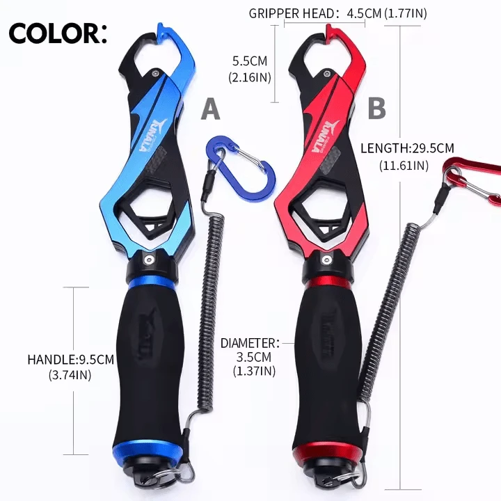 Aluminum Alloy Luya Clamp Large Object Control Fish With Weighing Fish ...