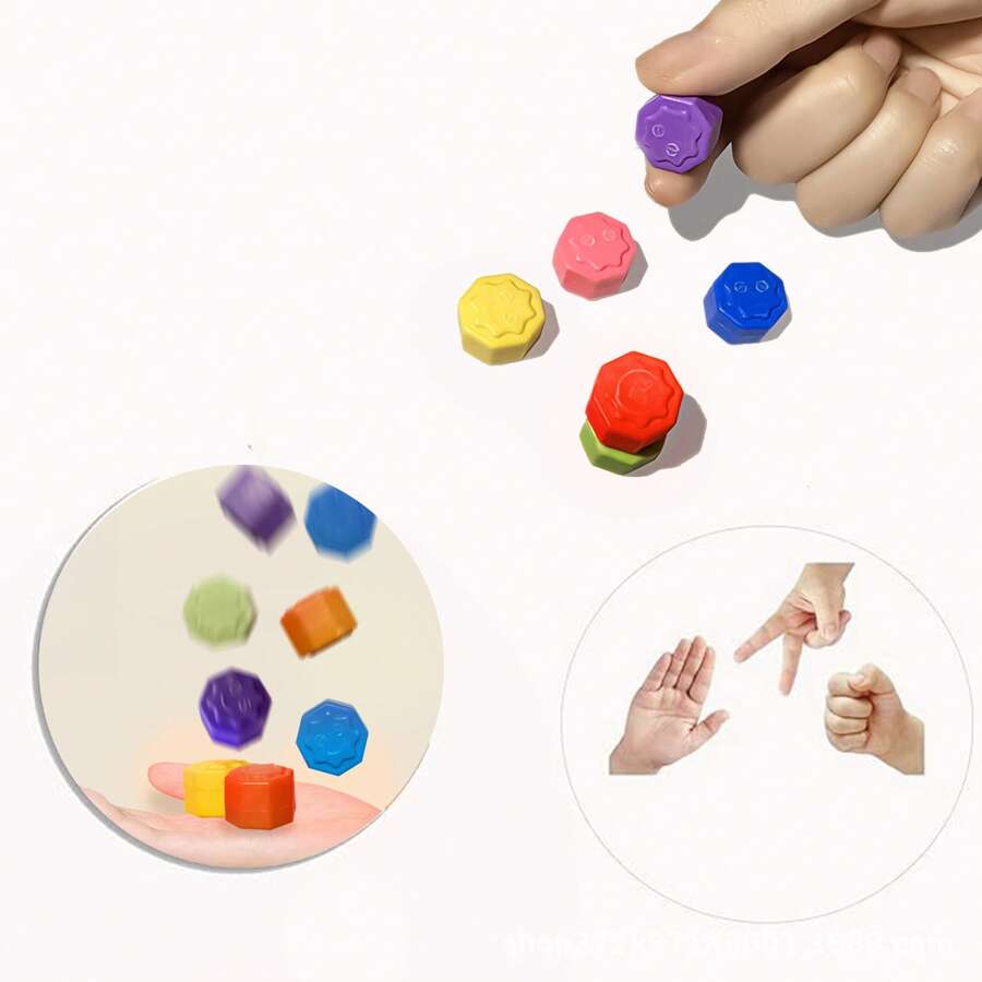 6pcs Traditional Korean Gonggi Stone Throwing Game Set, Including Games ...