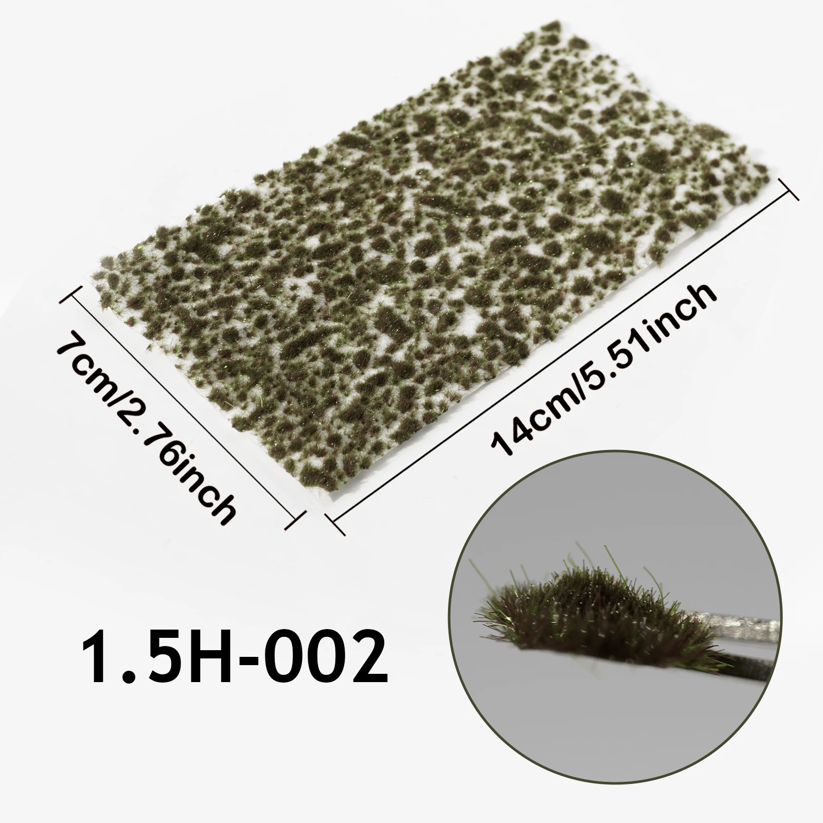 1.5mm Model Simulation Grass Needles Tufts Bushes Miniature Plant For ...