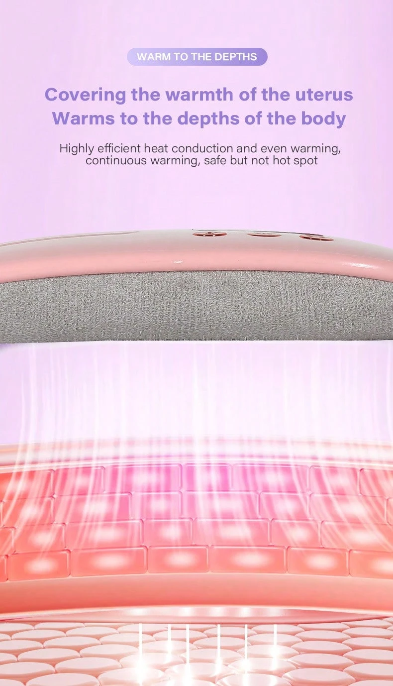 Intelligent Fever Massage Abdominal Hot Compress Massager, Vibration ...