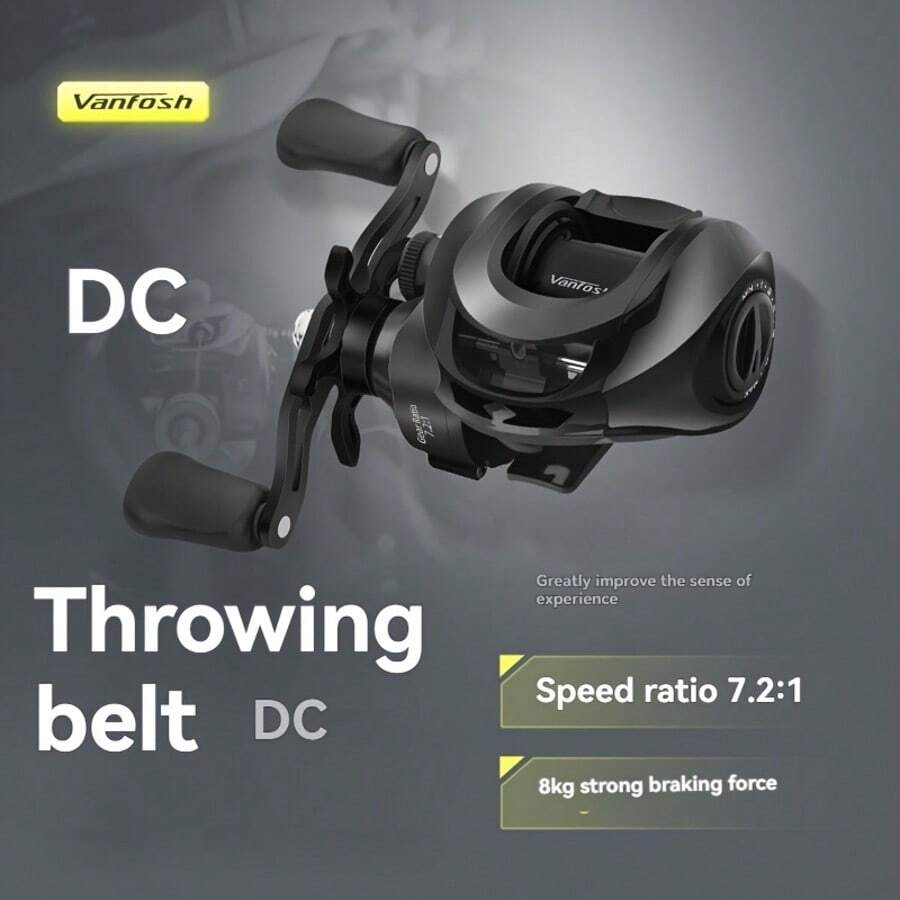 5th Generation Golf Microphone Baitcast Reel, Water Drop Shaped, Long ...