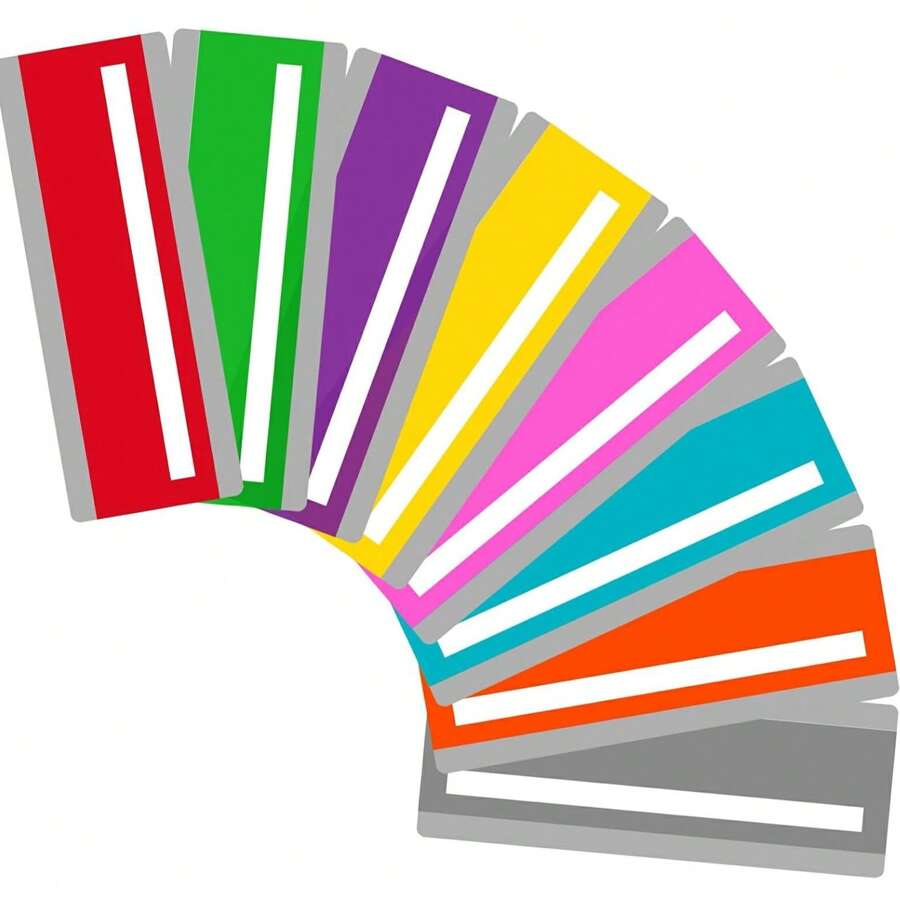 8 Pieces Guided Reading Strips Colored Highlight Strips Overlays ...