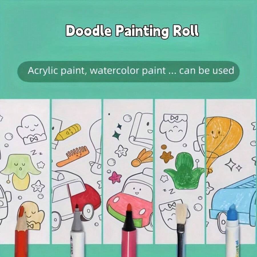 Rotoli di graffiti extra lunghi da 3m/118 pollici - carta naturale di ...