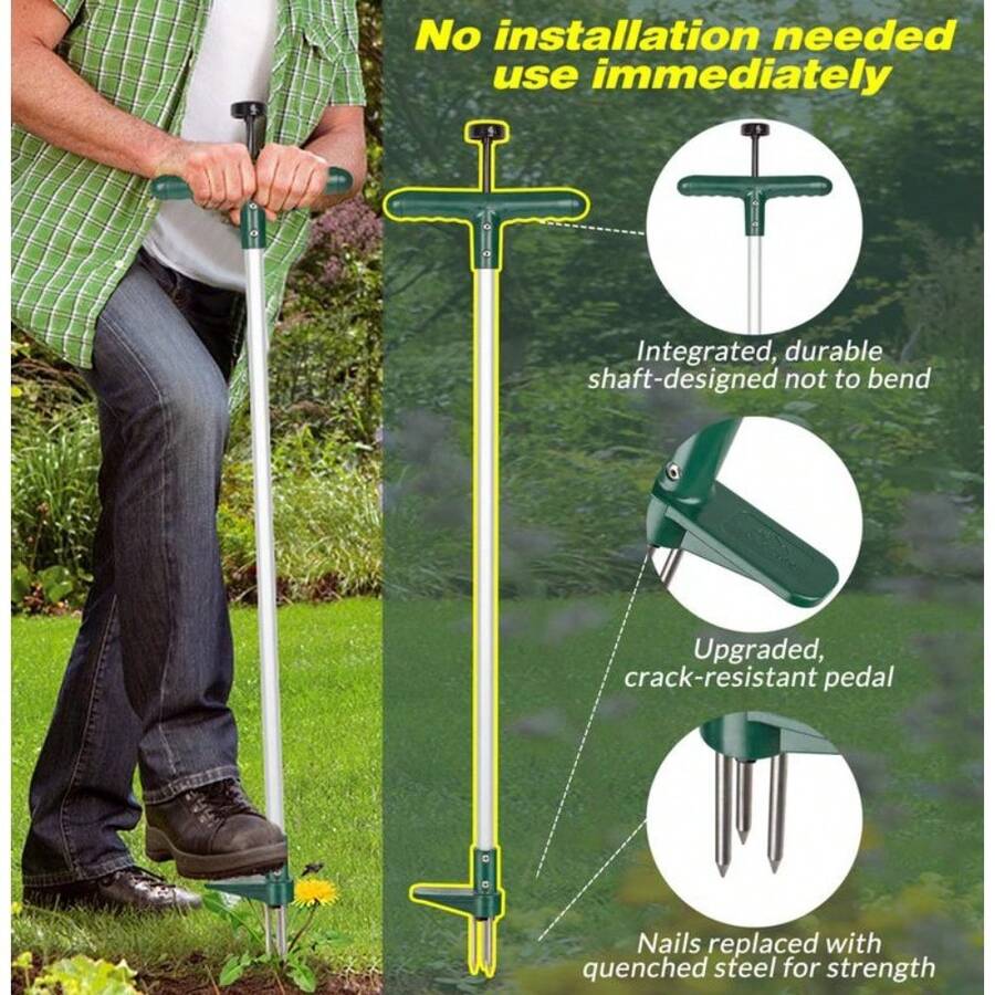 Walensee W Eeder Tool, Stand Up We Ed Puller With Long Handle And 3 ...