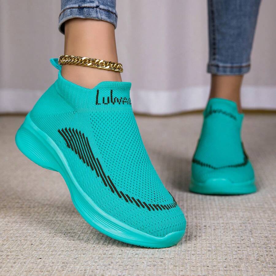 2025 Summer Slip-On Women Shoes, Mesh Breathable Sports Sneakers, Soft ...