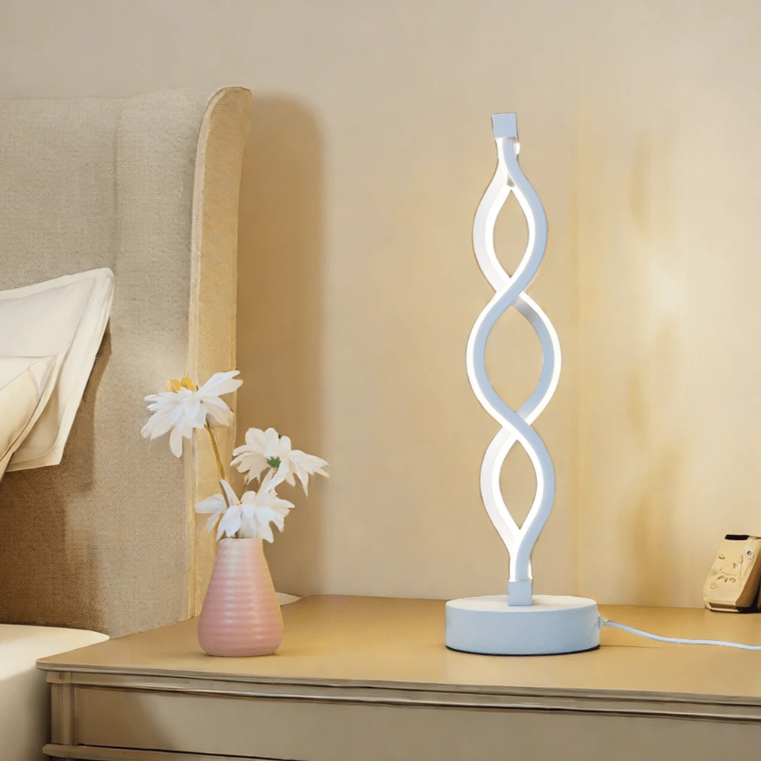 2pcs Creative USB Aluminum Alloy Table Lamp, Tritone Light, Metallic ...