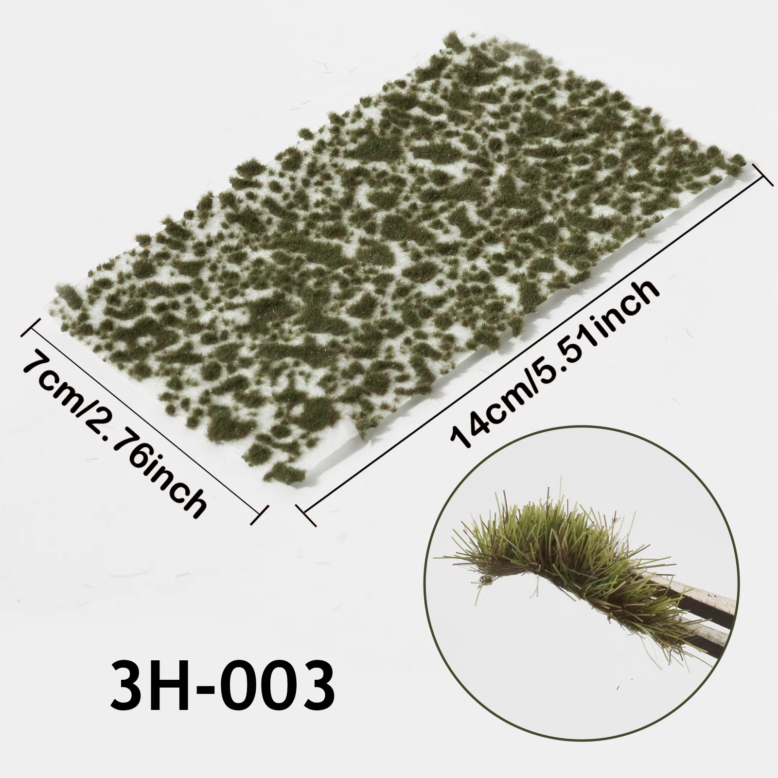 3mm Model Simulation Grass Needles Tufts Bushes Miniature Plant For ...