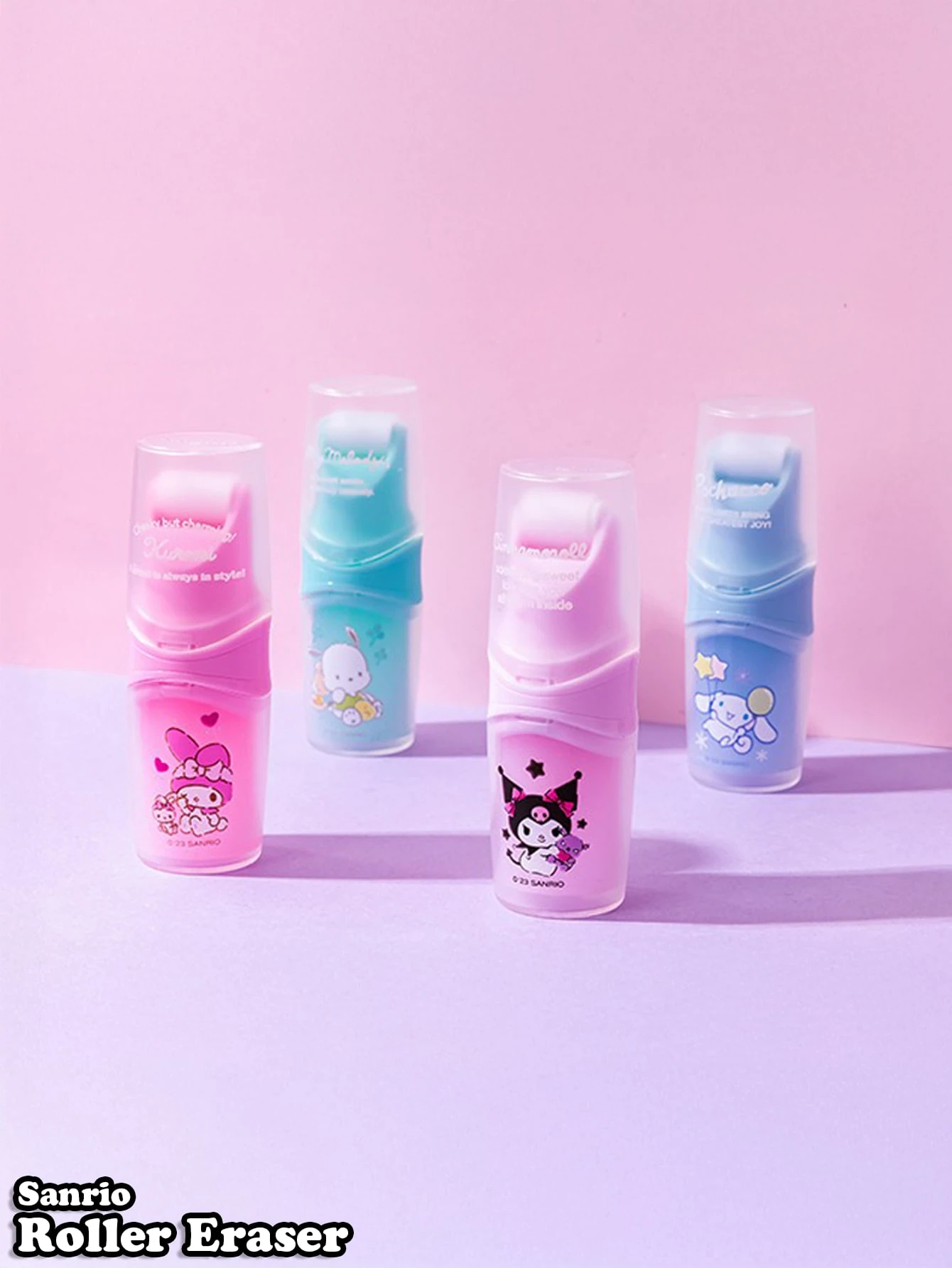 Sanrio Sanrio Roller Erasers - Stylish And Fun Correction Tools With ...