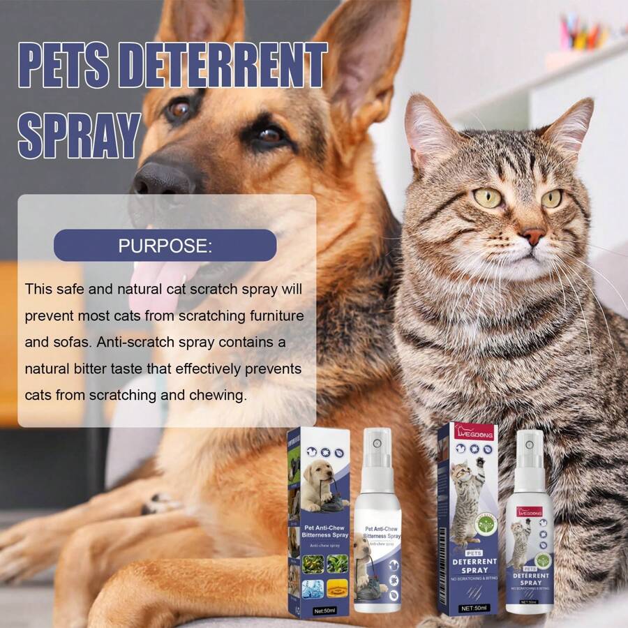 Pet Anti-Scratch Spray, This Product Can Prevent Cats And Dogs From ...