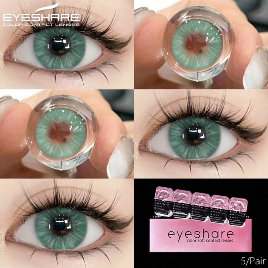 Eyeshare 10 PCS Color Contact Lenses For Eyes1 Daily Disposables Lenses ...