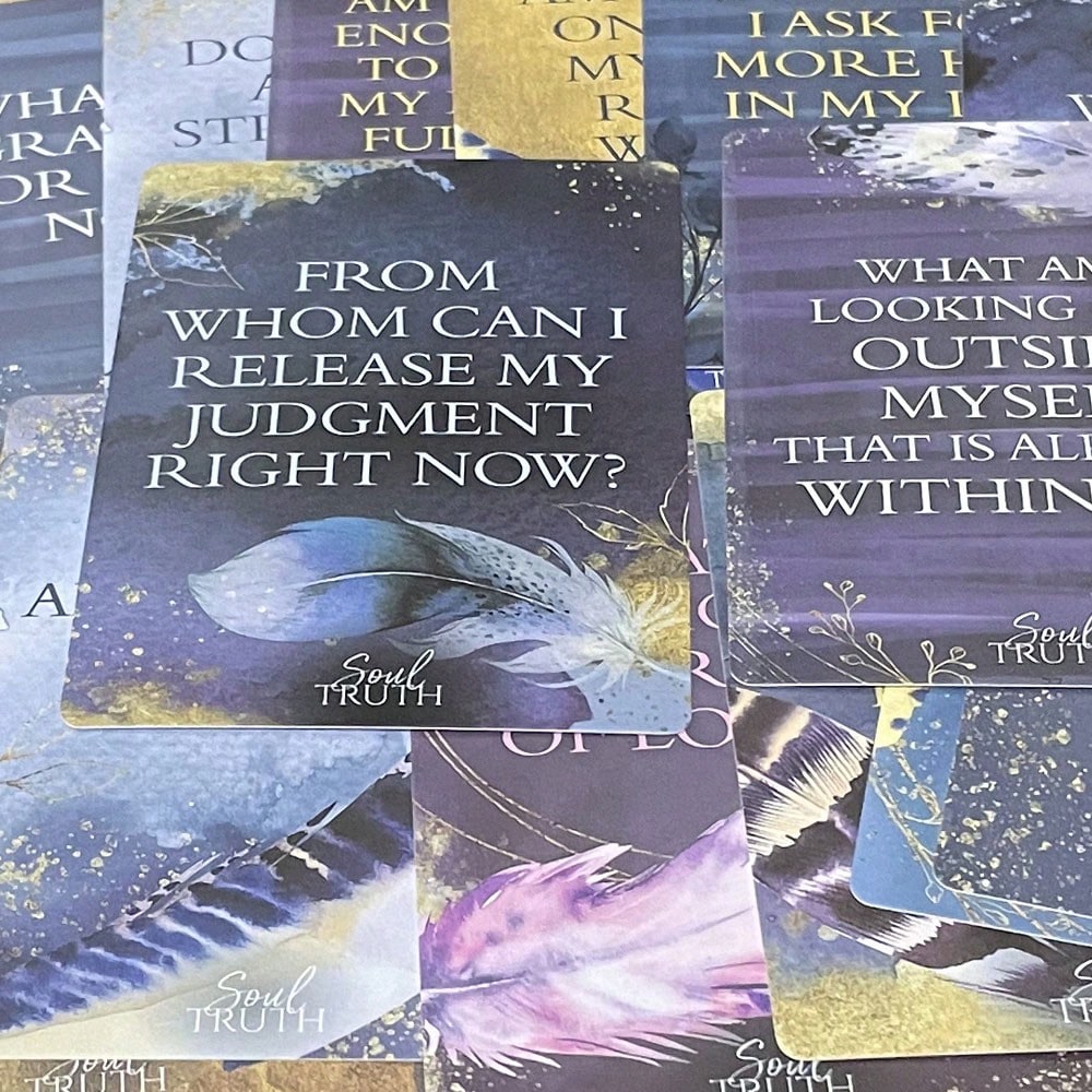 Soul Truth Cards 10.2*7.2cm Oracle Cards English Version Oracle Deck ...