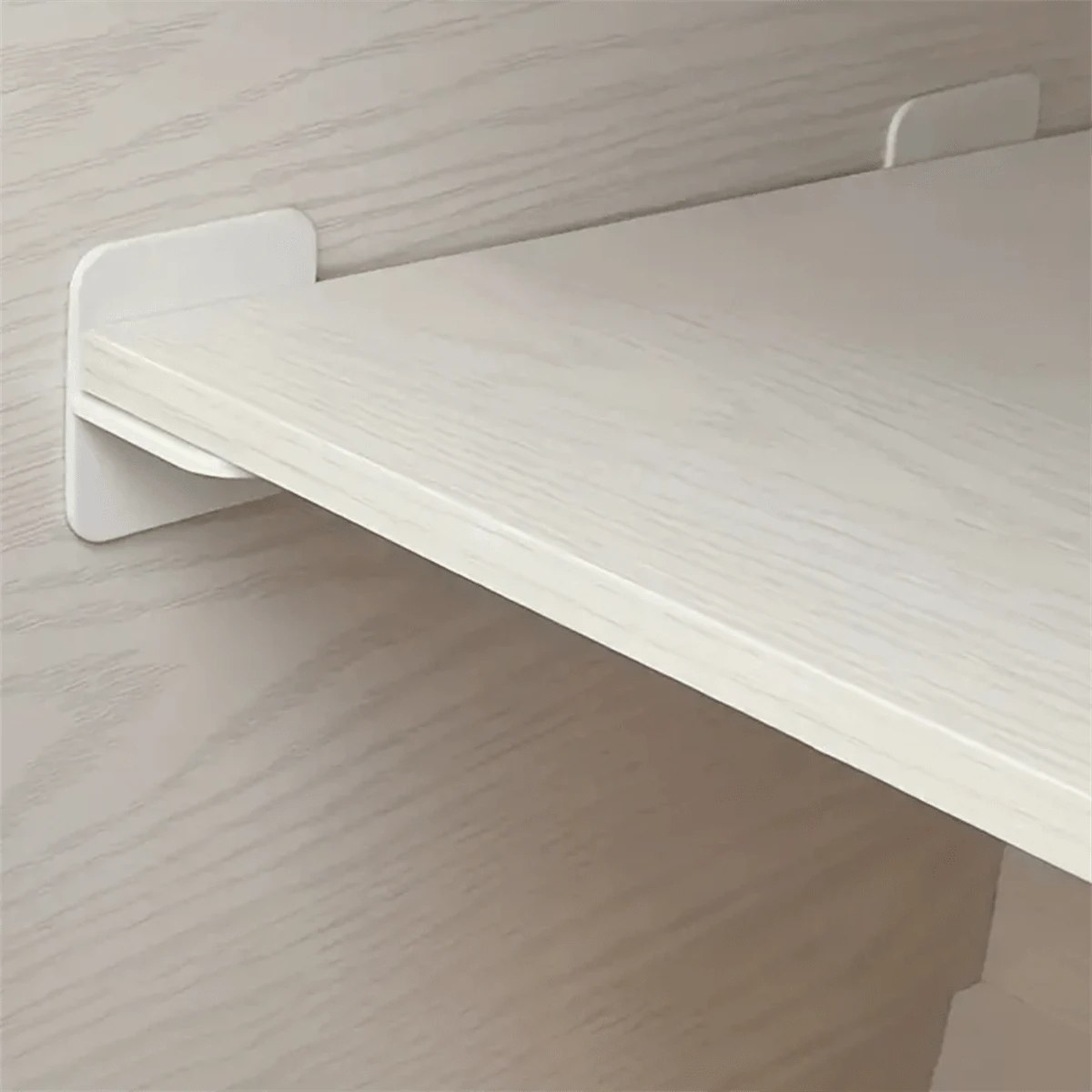 4pcs No-Drill Shelf Supports - Traceless Wardrobe Partition Brackets ...
