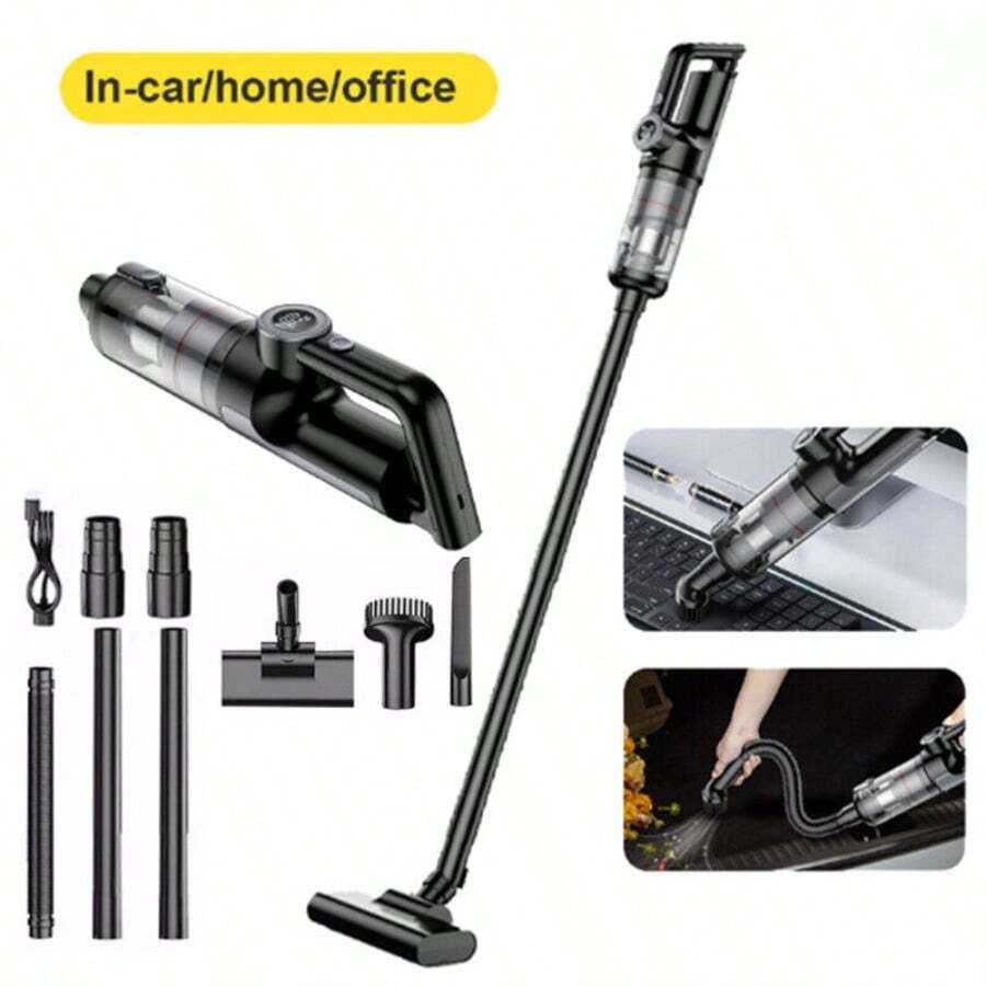 Cordless Vacuum Cleaner Lightweight Stick Vacuum Cleaner LED Light ...
