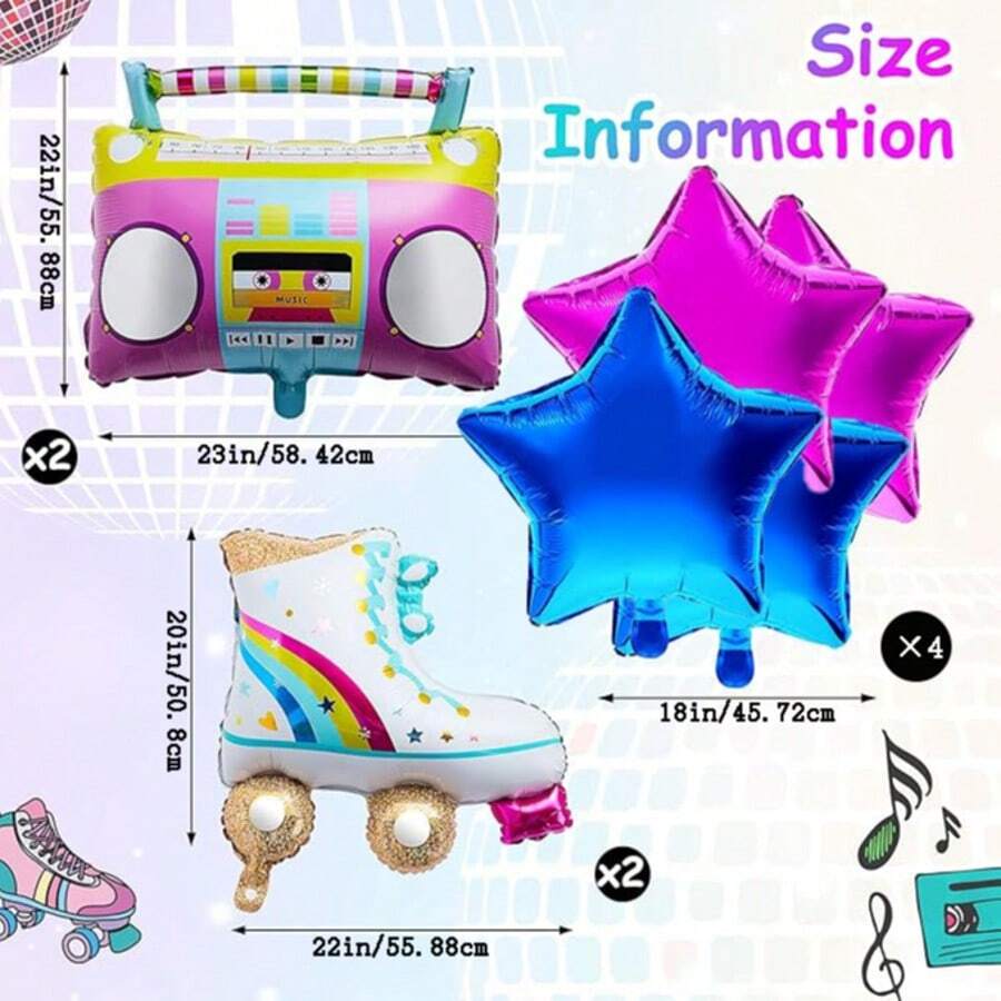 5pcs Random Inflatable Musical Instrument Stage Props Toys, Musical ...