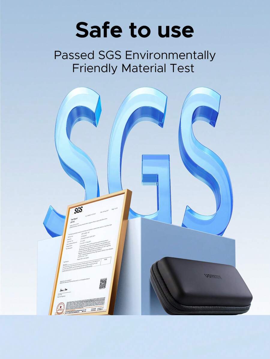 UGREEN Multi-Function Storage Data Cable Storage HDD Case Bag ...