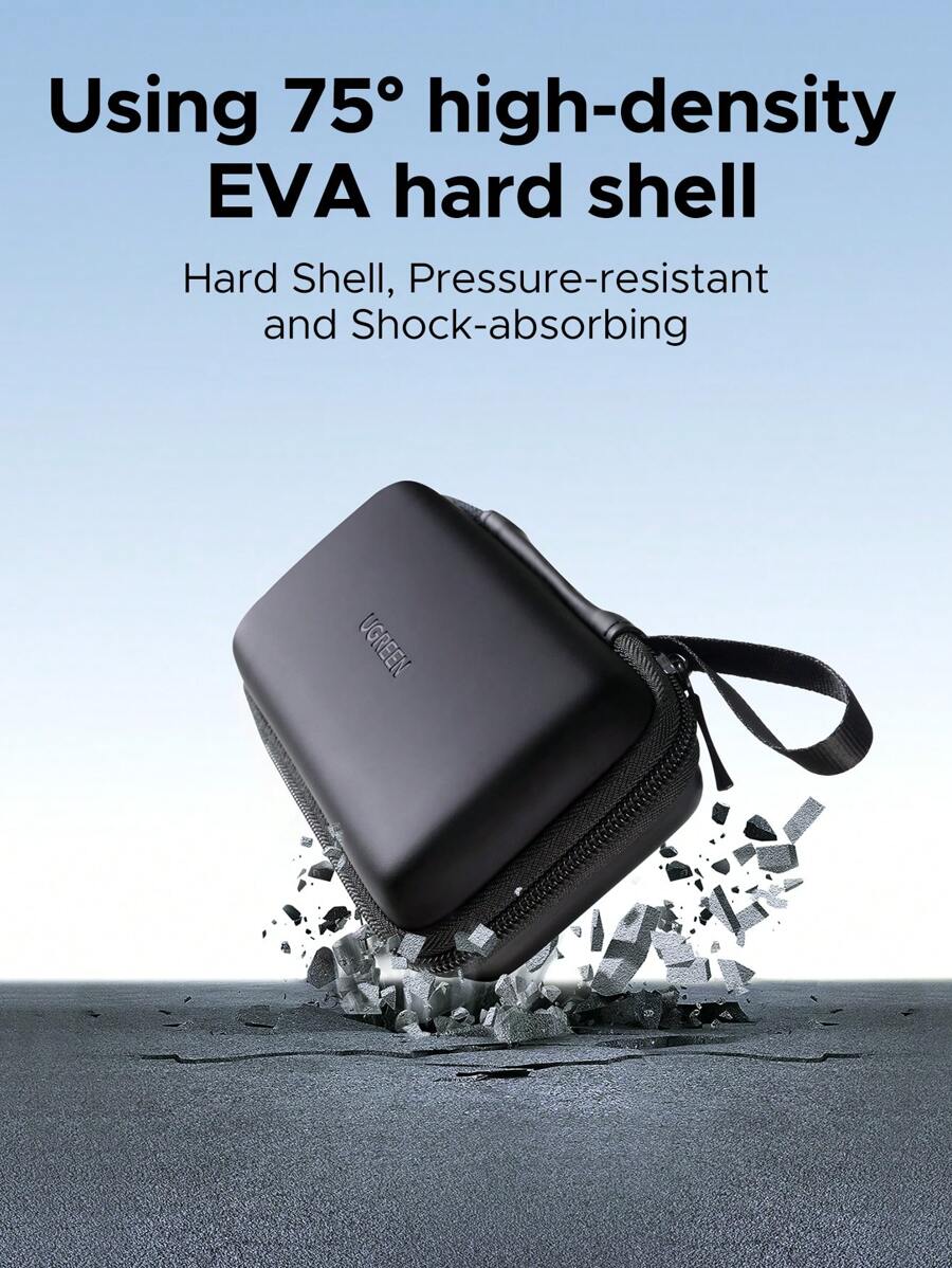 UGREEN Multi-Function Storage Data Cable Storage HDD Case Bag ...