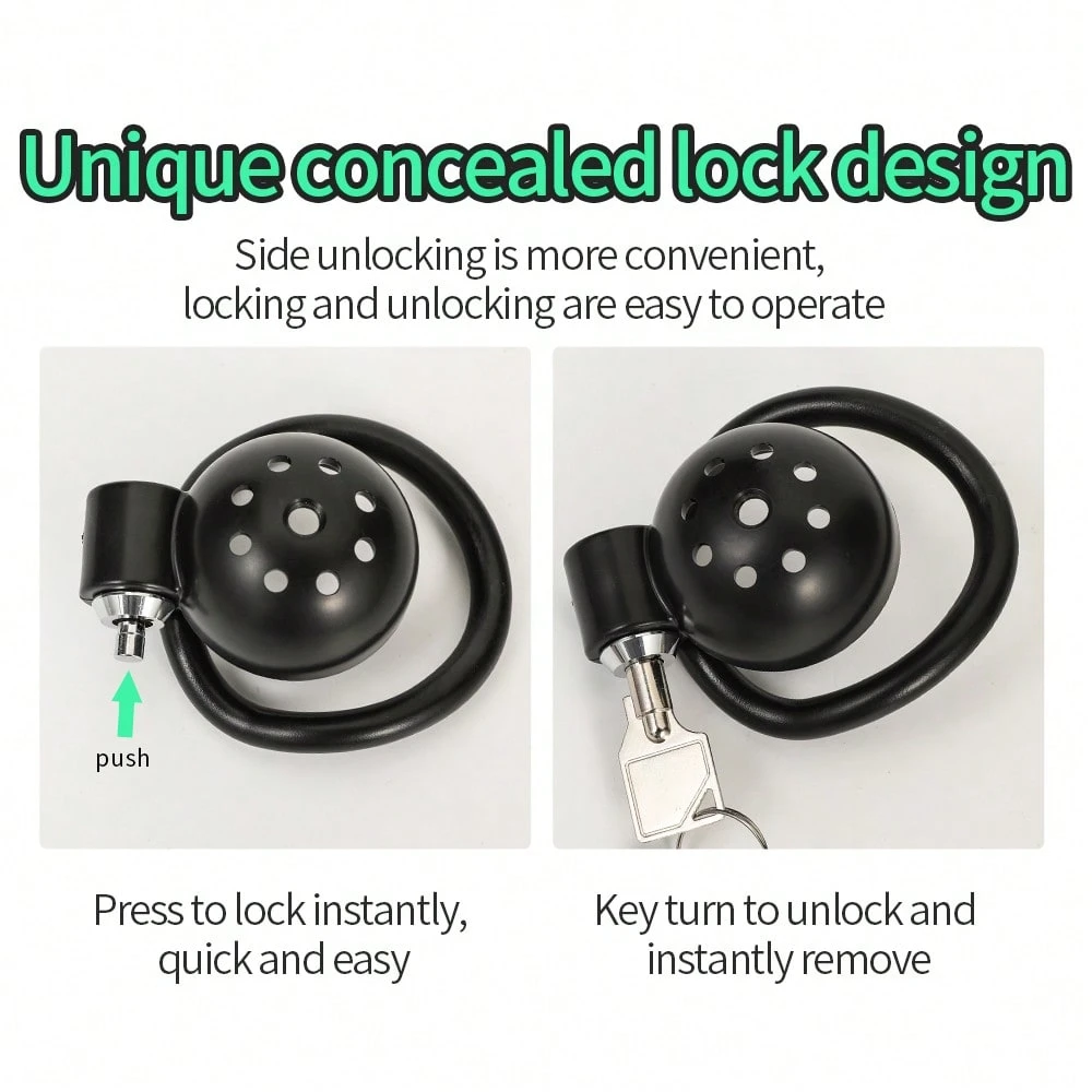 Juego de jaula de castidad para pene masculino, jaula de castidad de pájaro pequeño con correa y ...