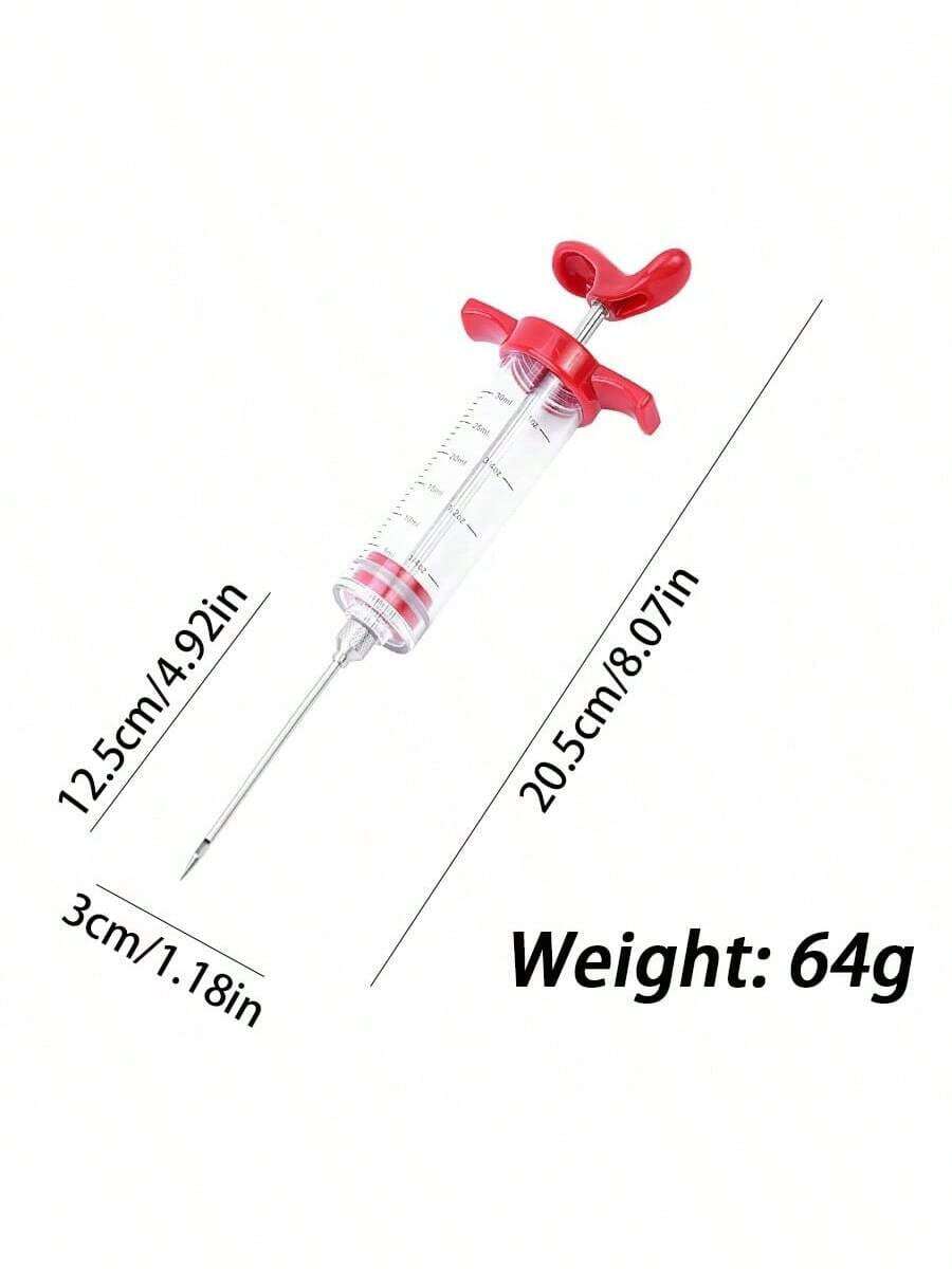 Kitchen Cooking Meat Marinade Injector, Turkey Baster Syringe, BBQ ...