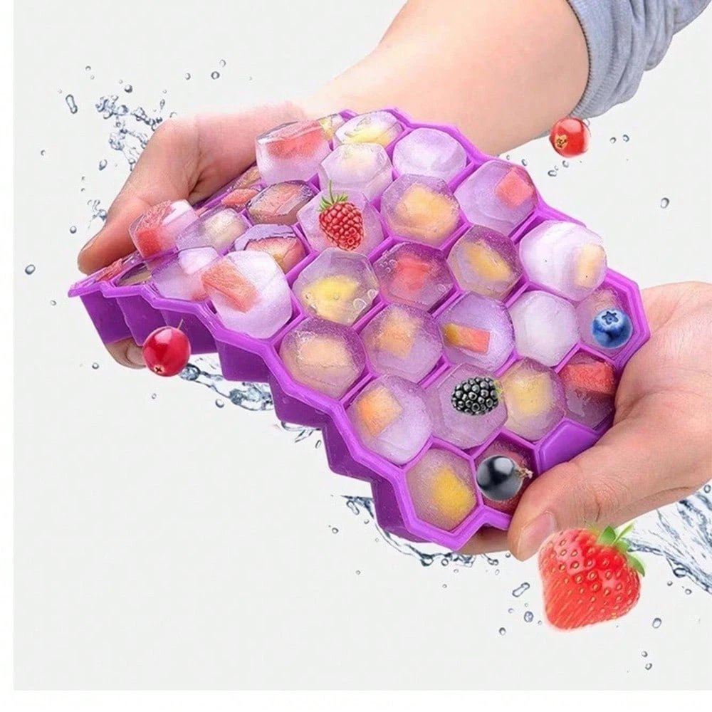 Stampo per ghiaccio lattice fatto in casa, stampo portatile per ...