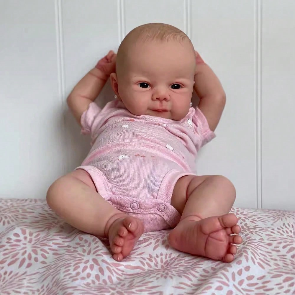 Bambole Reborn Bambina 20 Pollici Bambole Reborn Fatte a Mano Bambole ...