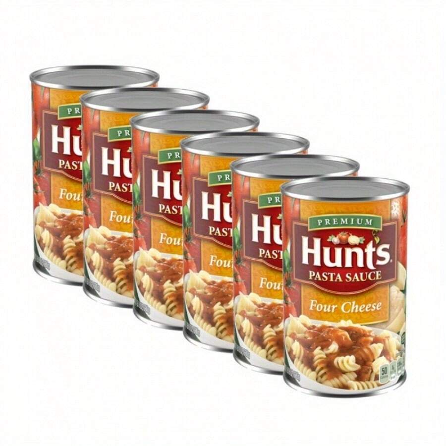 6 Pack Hunt'S Four Cheese Pasta Sauce 24 Oz Can for Sale Australia| New ...