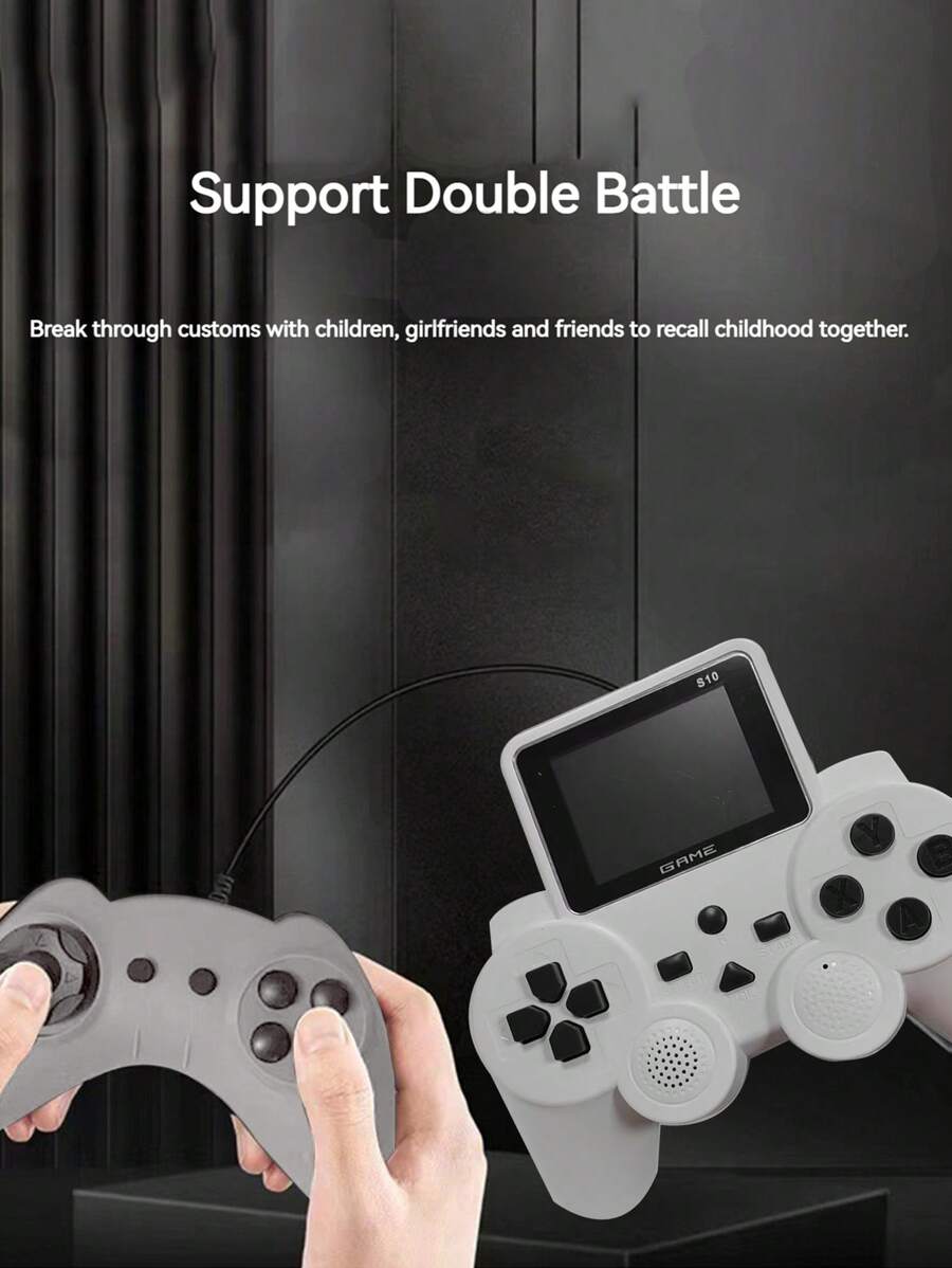 Console de Jogos Portátil com 520 Jogos Clássicos Retrô, Tela Grande ...