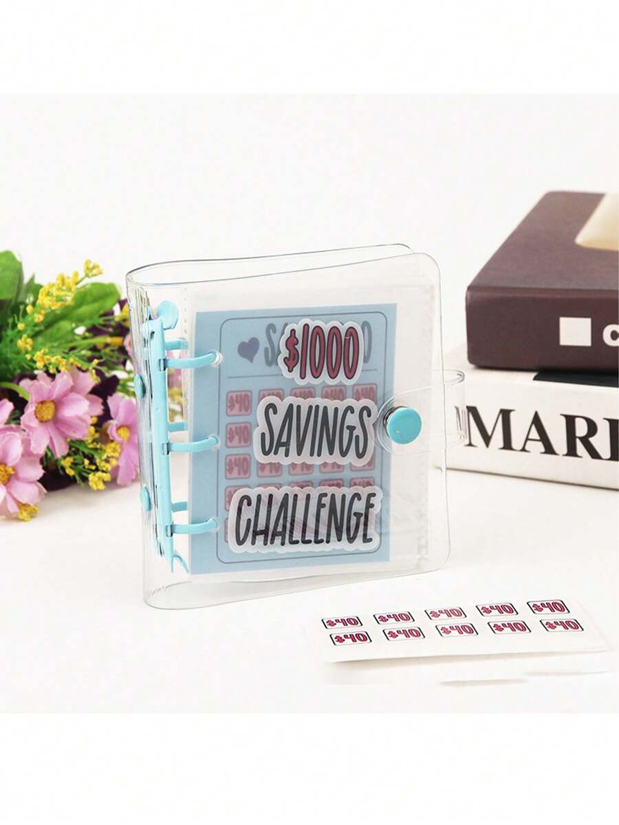 1000 Savings Challenge Binder , Money Saving Binder, Savings Challenges ...