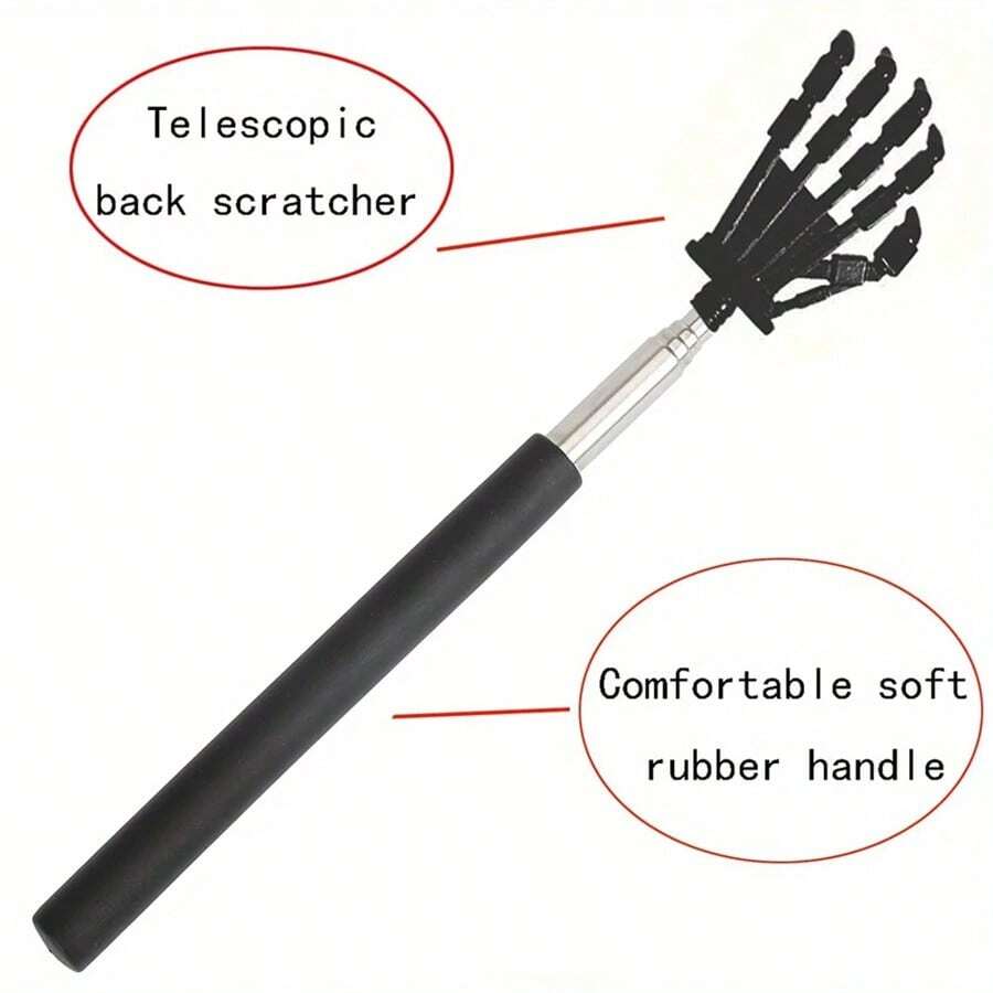 Lager Sized Skeleton Hand Back Scratcher Hand Massager Portable ...