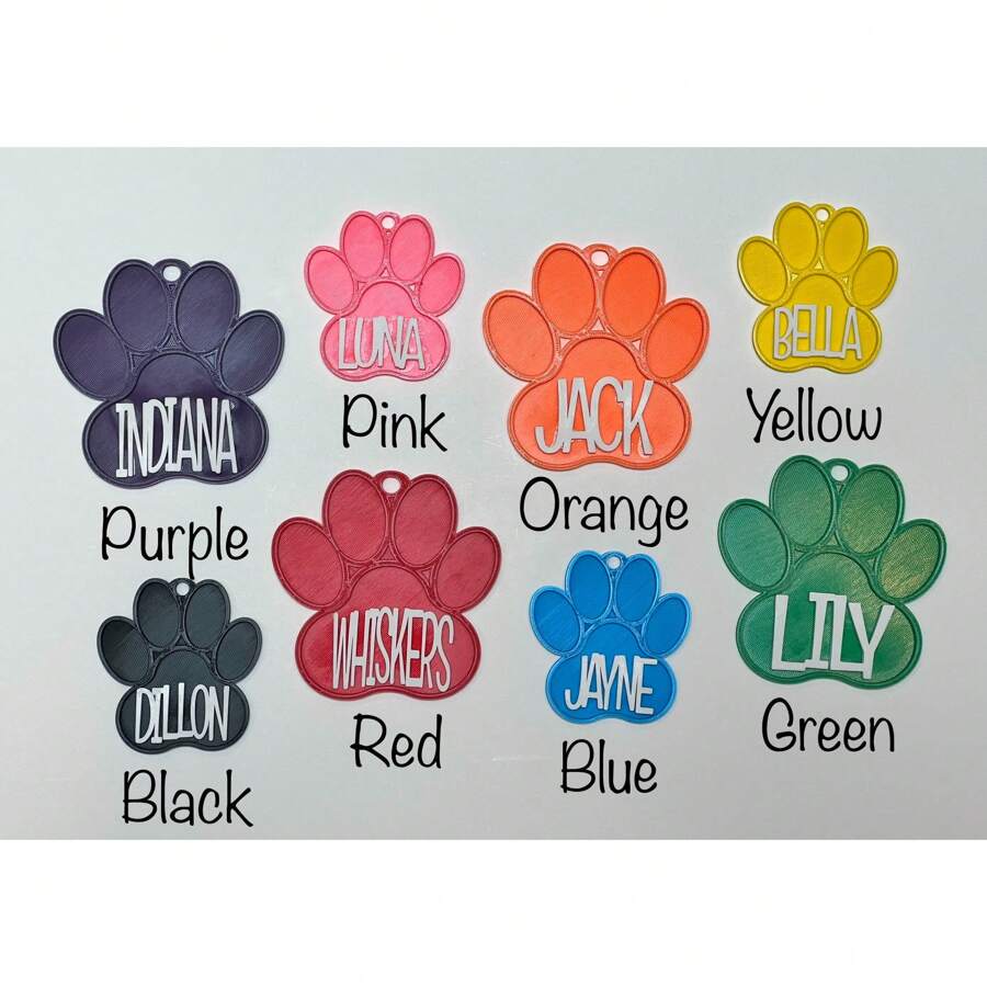Personalized Pet Name Tag, Pet Carrier Tag, Pet Crate Tag, Custom Pet ...