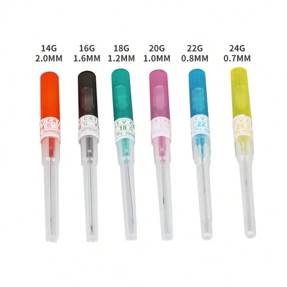 Kit de perforación corporal, agujas de perforación de catéter intravenoso desechables con ...