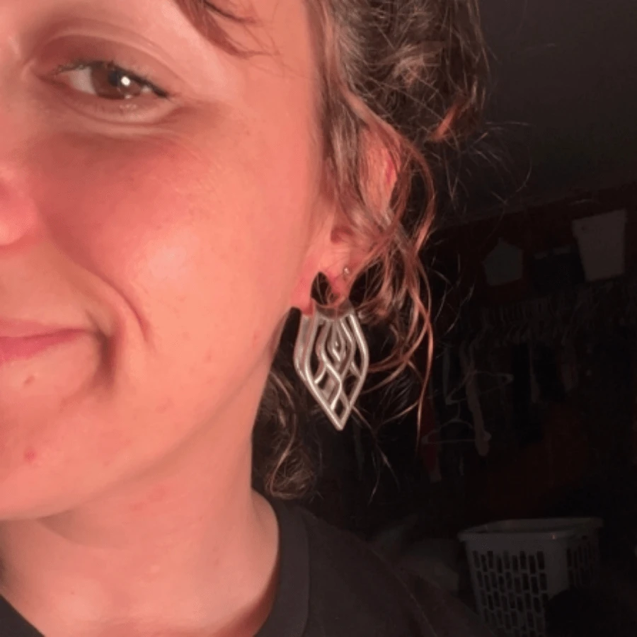 1pc Ear Hanger Weights For Stretched Ear Lobe Stainless Steel Ear ...