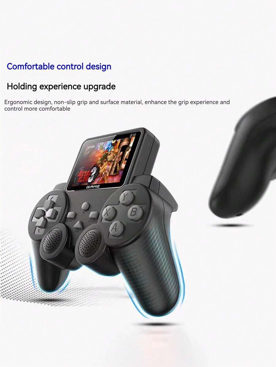 Handheld Game Console With Built-In 520 Classic Games And Large Display ...