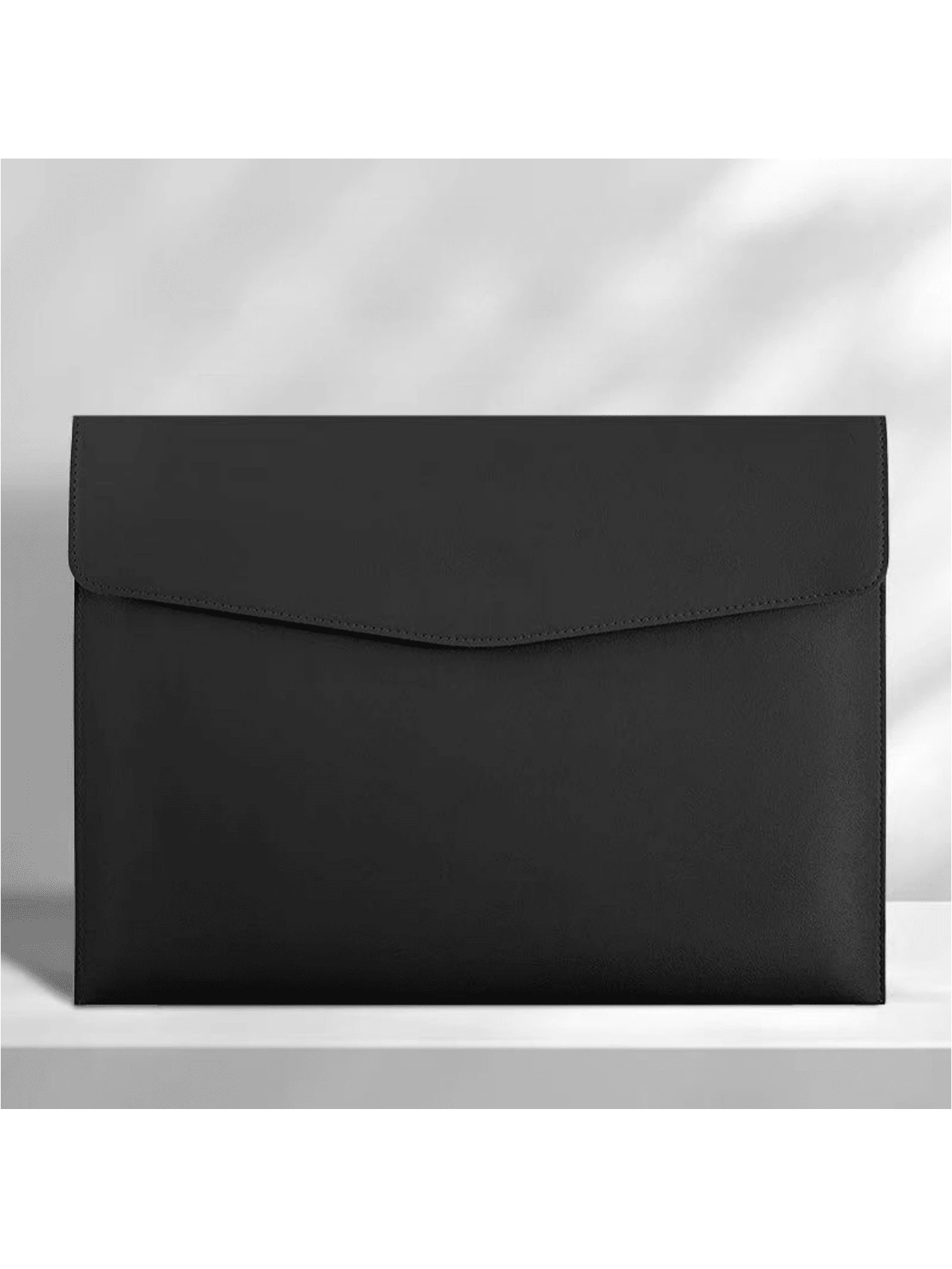 1pc Minimalist A4 Leather Document Organizer, Fashion File Folder ...