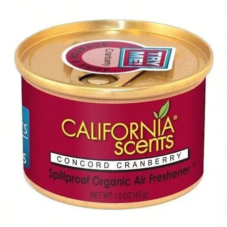 CALIFORNIA CAR SCENTS Concord Cranberry Air Fresher Scent Pack Of 1 ...