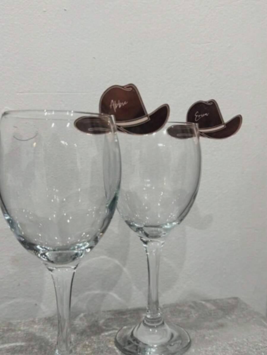 4.5cm Disco Cowgirl Bachelorette Party Hen Party Decorations Hens Drink ...