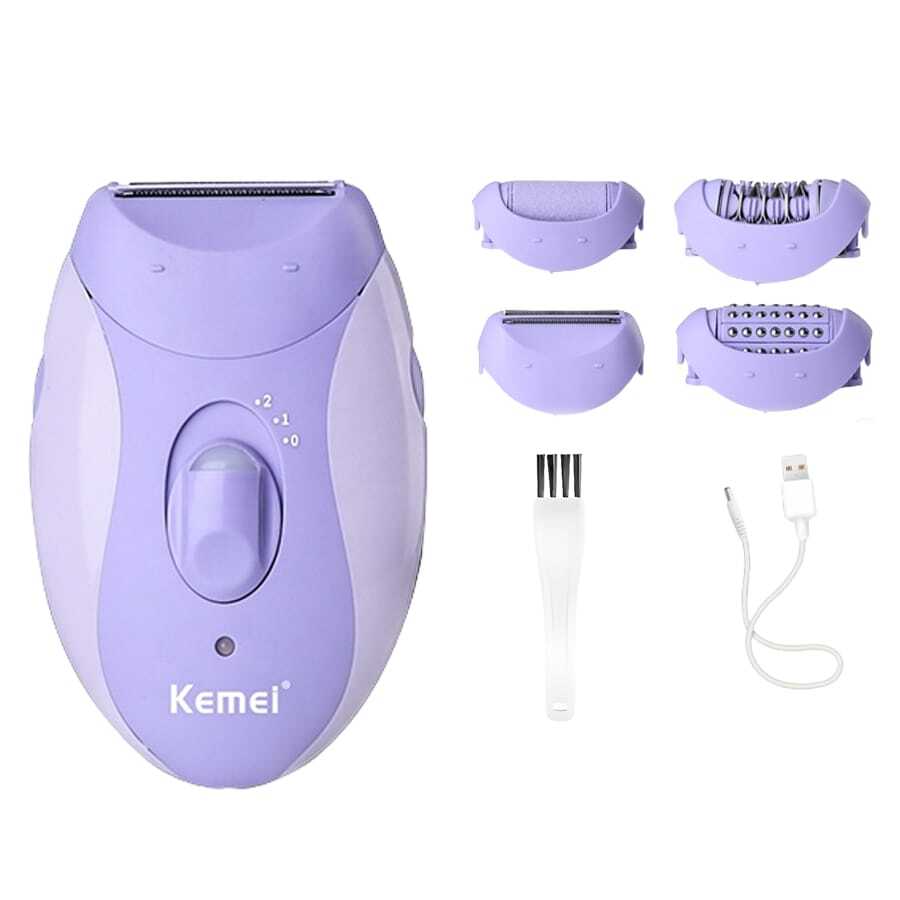 Kemei Face Body Hair Removal Lady Bikini Trimmer Shaving Machine Kemei ...