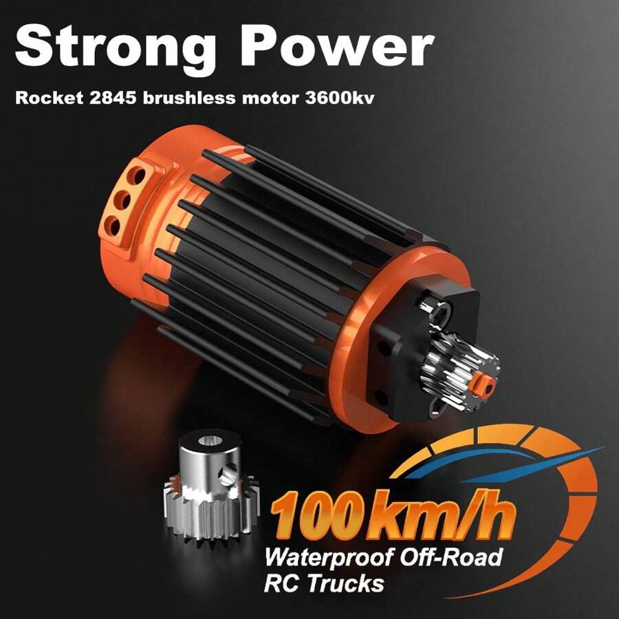 Teeggi MT14R 1:14 Remote Control Car For Adults, 100km/H Top Speed, 3S ...