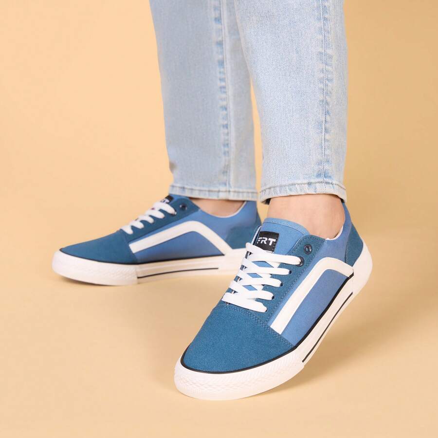 ANDREA Tenis Urbano Marca Ferrato Para Hombre Textil Con Suela Plana ...