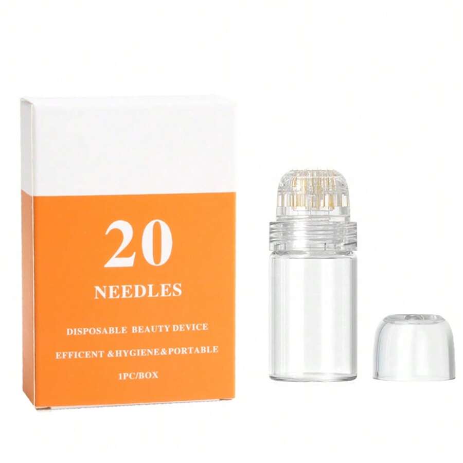 Hydra Roller Needles Titanium Gold Derma Stamp With 20PINS Titanium ...