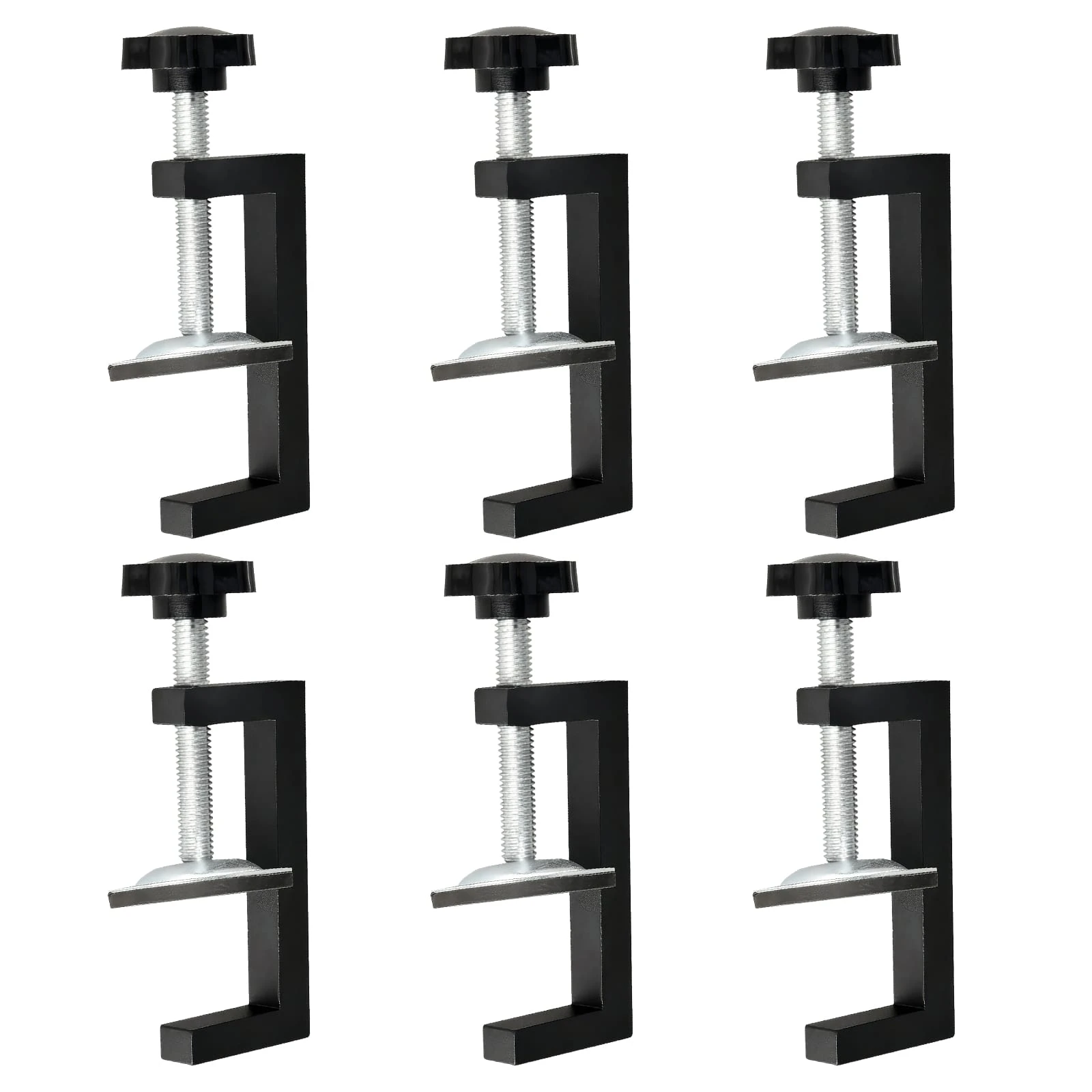 Heavy Duty Metal C-Clamps For Woodworking, Table Saw Fence Clamps With ...