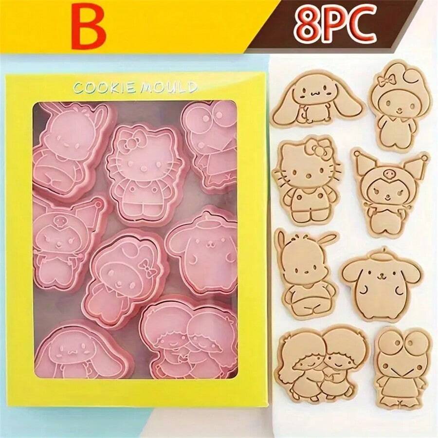 Sanrio Zestaw 8 foremek do ciastek od Sanrio - w tym Hello Kitty, My ...