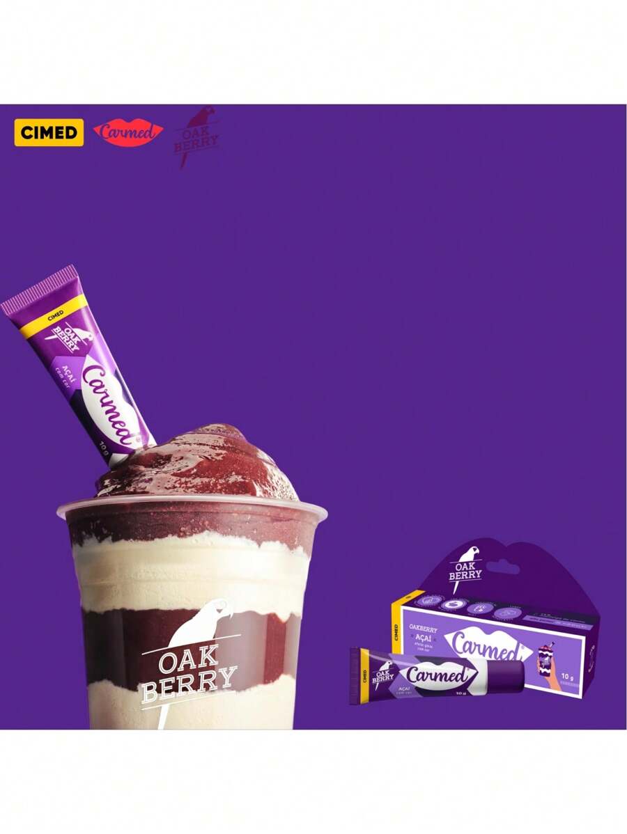 Hidratante Labial Carmed Açai Oakberry 10g Cimed | SHEIN Brasil